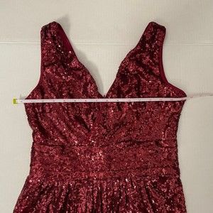 Kate Kasin | Dresses | Kate Kasin Sequin Cocktail Wedding Party Midi ...